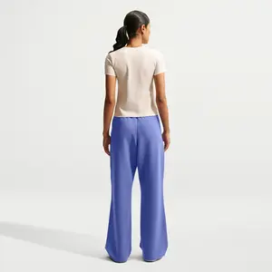 Nike 24.7 Impossiblysoft Dri-fit High-waisted Loose Flared Pants