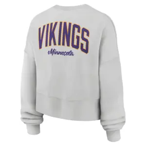 Nike Minnesota Vikings Primetime Phoenix Nfl Oversized Pullover Crew