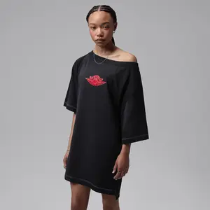 JORDAN Flight T-shirt Dress - Black