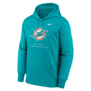 Nike Miami Dolphins Therma Nfl Pullover Hoodie - Green
