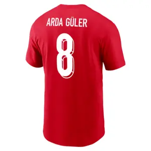 Nike Arda Gã¼ler Tã¼rkiye Soccer T-shirt - Red