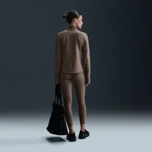 Nike One Dri-fit Full-zip Mid Layer