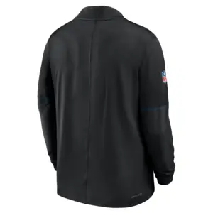 Nike Detroit Lions Nfl 1/2-zip Top - Black
