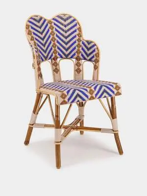 L.DRUCKER Houlgate Rattan Dining Chair By