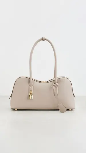 Stella McCartney Stella Ryder Embossed Medium Shoulder Bag - Light Moss