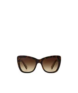 Dolce & Gabbana Logo Sunglasses - Brown