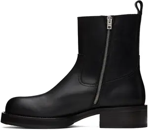 Acne Studios Leather Waxed Boots