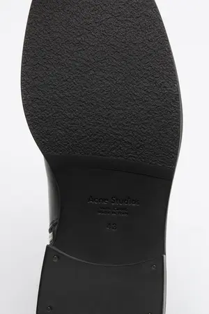 Acne Studios Leather Waxed Boots