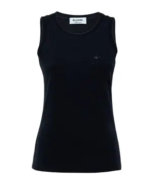 BLUGIRL Round Neck Sleeveless Vest