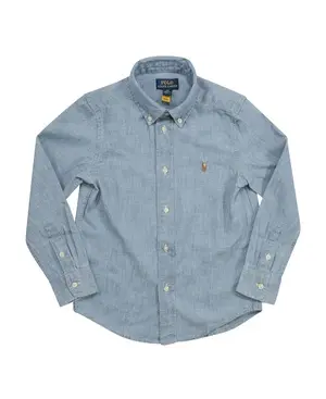 Polo Ralph Lauren Polo Pony-embroidered Button-down Shirt - Blue