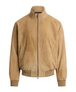 Polo Ralph Lauren Zip-up Suede Jacket