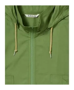 Auralee Cotton-lawn Hooded Jacket