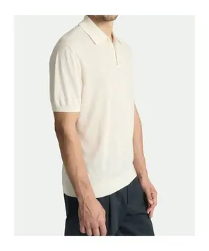 Malo Three-button Knit Polo Shirt