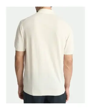 Malo Three-button Knit Polo Shirt