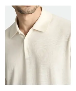 Malo Three-button Knit Polo Shirt