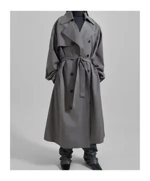 THE FRANKIE SHOP Mavis Oversized Trench