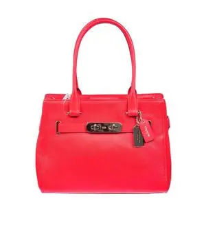 COACH Logo Handbag - Red