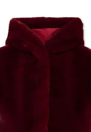 Monnalisa Plush Hood Vest
