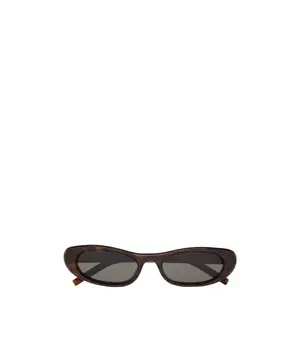 Saint Laurent Full Frame Sunglasses - Light Havana