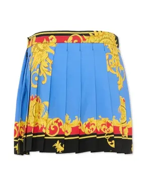 Versace Pleated Mini Skirt