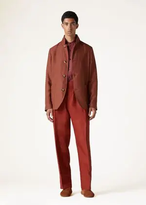 Loro Piana Single-breasted Long-sleeved Casual Jacket
