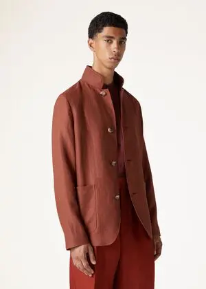 Loro Piana Single-breasted Long-sleeved Casual Jacket