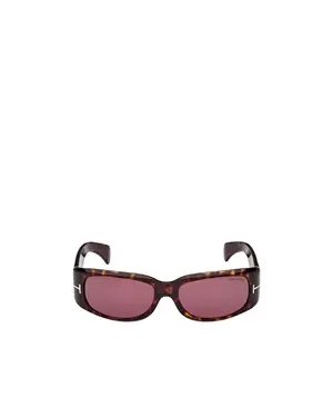 TOM FORD Rectangular Frame Sunglasses - Pink