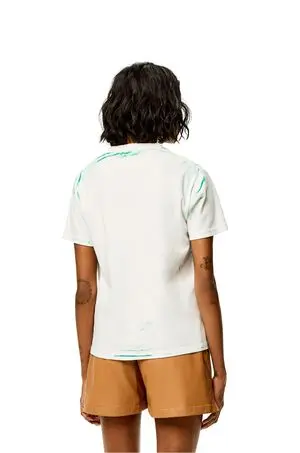 Loewe Anagram Print T-shirt In Cotton