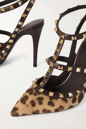 Valentino Garavani Rockstud Pointed Toe Pumps