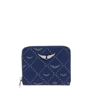 Zadig&Voltaire Logo-plaque Zip Wallet
