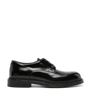 Emporio Armani Panelled Derby Low-top Shoes