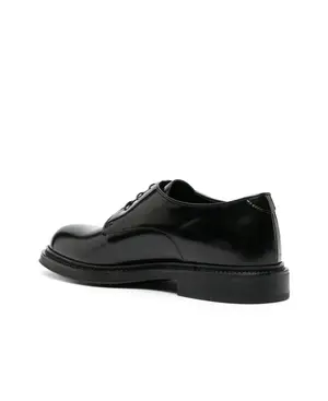 Emporio Armani Panelled Derby Low-top Shoes