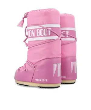 Moon Boot Icon Logo Printed Lace-up Boots