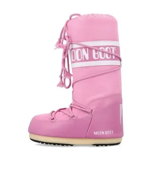 Moon Boot Icon Logo Printed Lace-up Boots