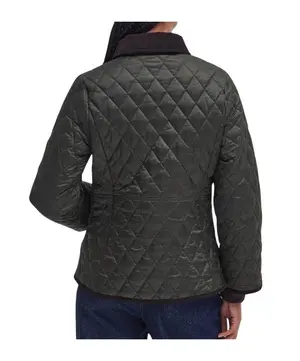 Barbour Logo Embroidered Quilted Jacket