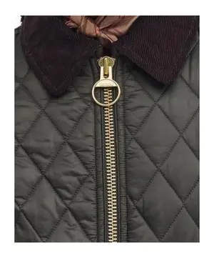 Barbour Logo Embroidered Quilted Jacket