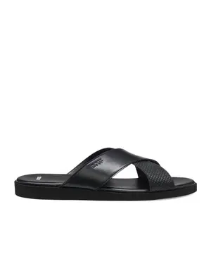 Hugo Boss Darrel Crisscross Strap Slides