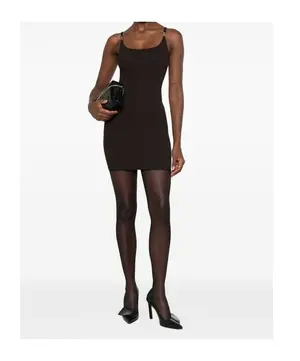 Gucci Viscose Crêpe Jersey Dress With Horsebit Detail