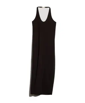 Gucci Viscose Crêpe Jersey Dress With Horsebit - Dark Brown
