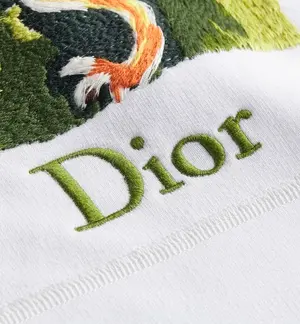 Dior Hooded Sweatshirt With Embroidered Book Cover Motif