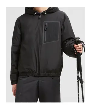 Moncler Bergun Reversible Short Down Jacket