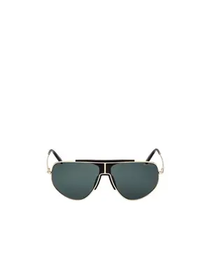 TOM FORD Logo Sunglasses - Green