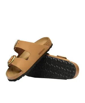 BIRKENSTOCK Double-strap Flat Slides