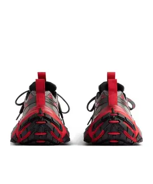 Balenciaga 6xl Lace-up Sneakers - Red/gray/black