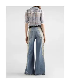 Dolce & Gabbana Ruffled Floral Top