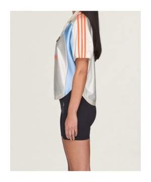 ADIDAS ORIGINALS X Miaou Sport Cropped V-neck Polo