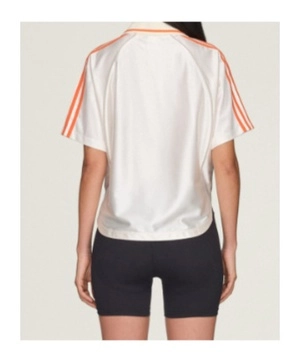 ADIDAS ORIGINALS X Miaou Sport Cropped V-neck Polo