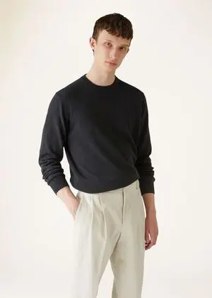Loro Piana Crew Neck Cashmere Jumper
