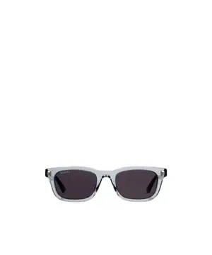 Gucci Rectangular-frame Sunglasses - Transparent Grey