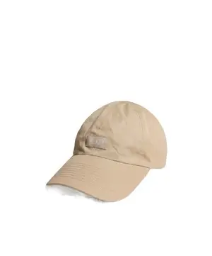 Gucci Cotton Canvas Baseball Hat - Sand